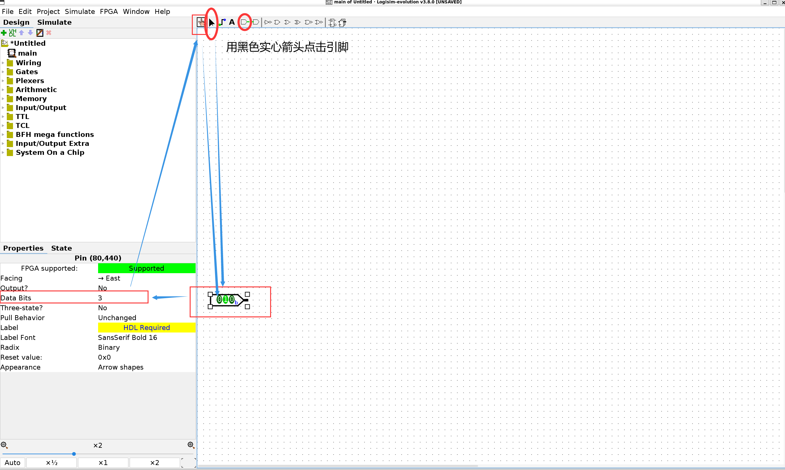 Logisim begin - Darstib's KG!